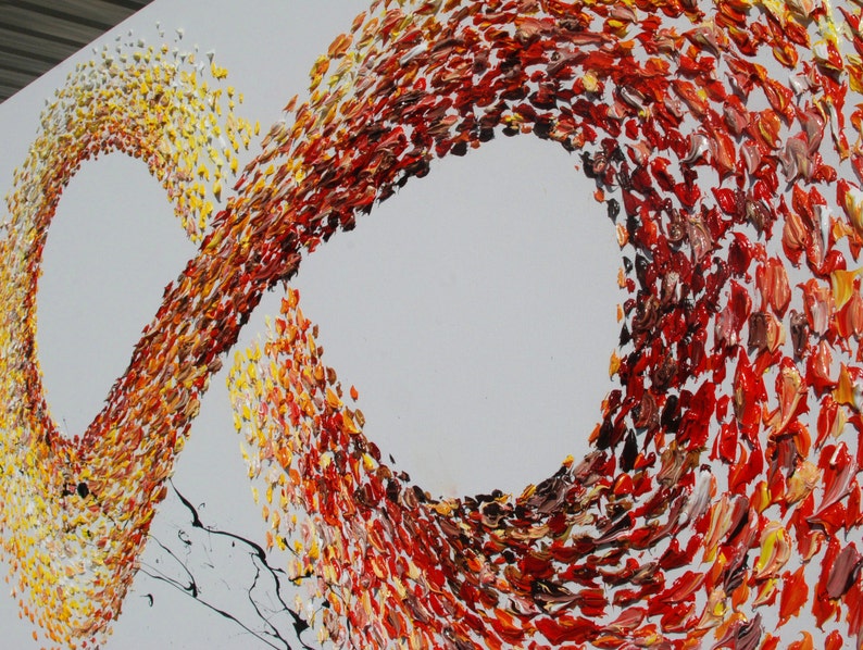 Abstract Painting 67 Infinity Symbol Original Abstract | Etsy