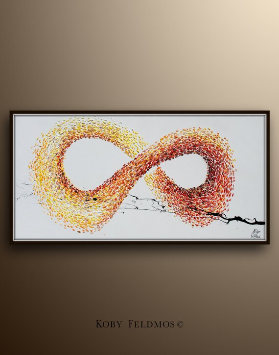 Abstract Painting 67 Infinity Symbol Original Abstract | Etsy