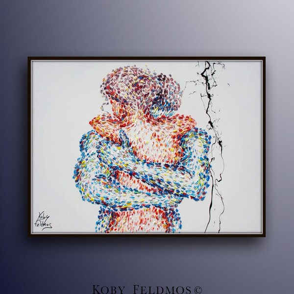 Love Couple Painting - Etsy
