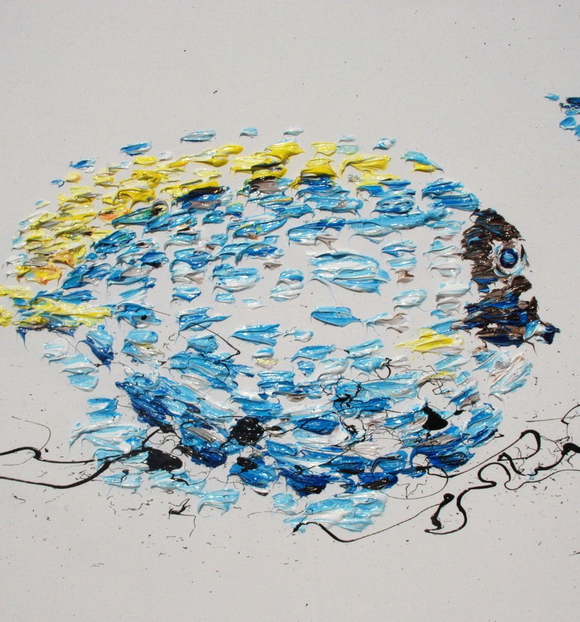 Blue Fish 55 Beautiful Swimming Blue Fish in the Ocean - Etsy