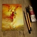 Art Print Fortune Angel Goddess Abundance Wealth Balance Riches Horn ...