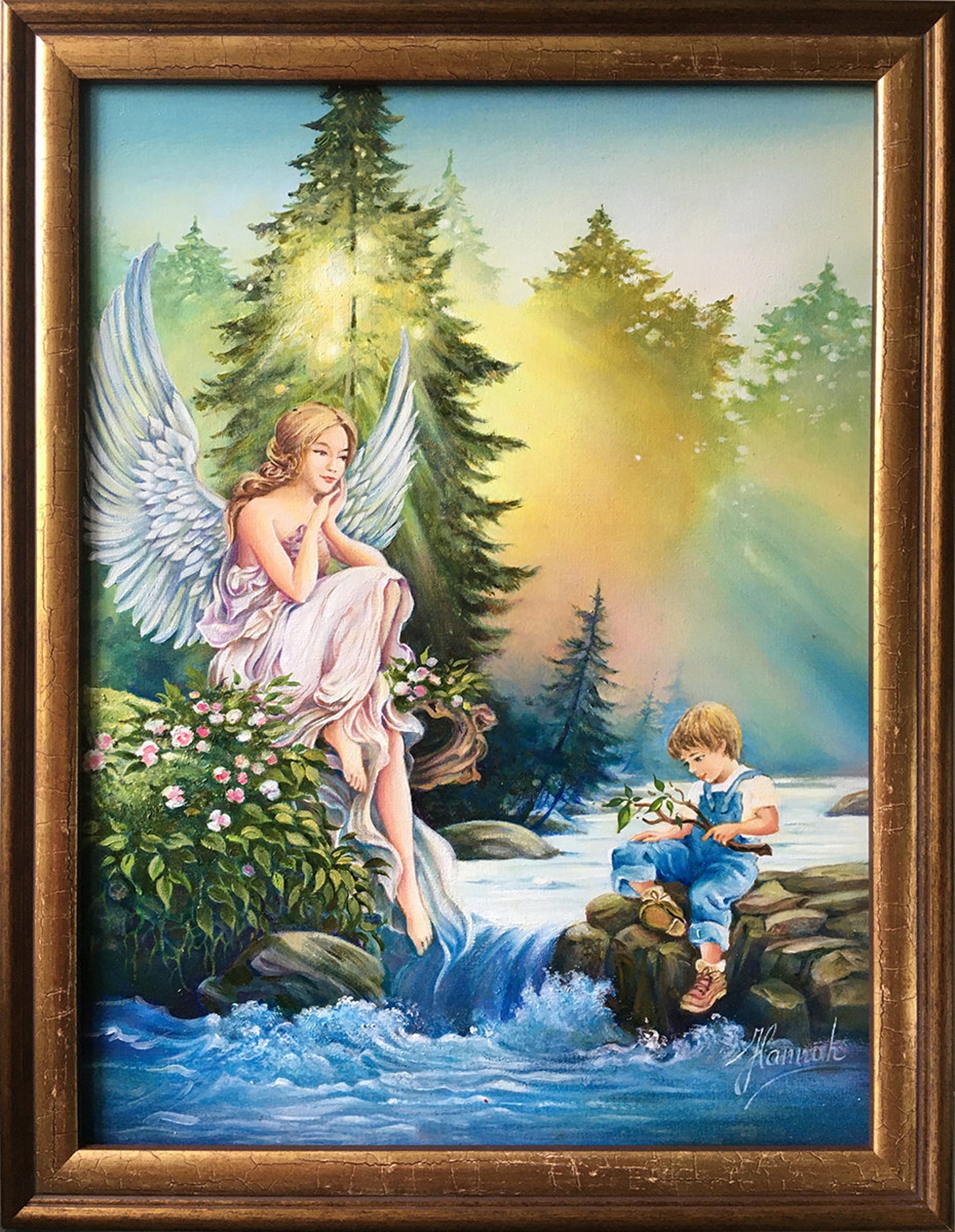 Guardian Angels:dawn is Rising A3/PDF/JPG - Etsy