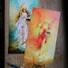 Art Print Fortune Angel Goddess Abundance Wealth Balance Riches Horn ...