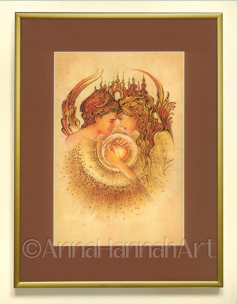 Love Angels the New Beginning Valentine A3 PDF/JPG - Etsy