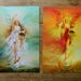 Art Print Green Fortune Angel Goddess Abundance Wealth Balance Riches ...