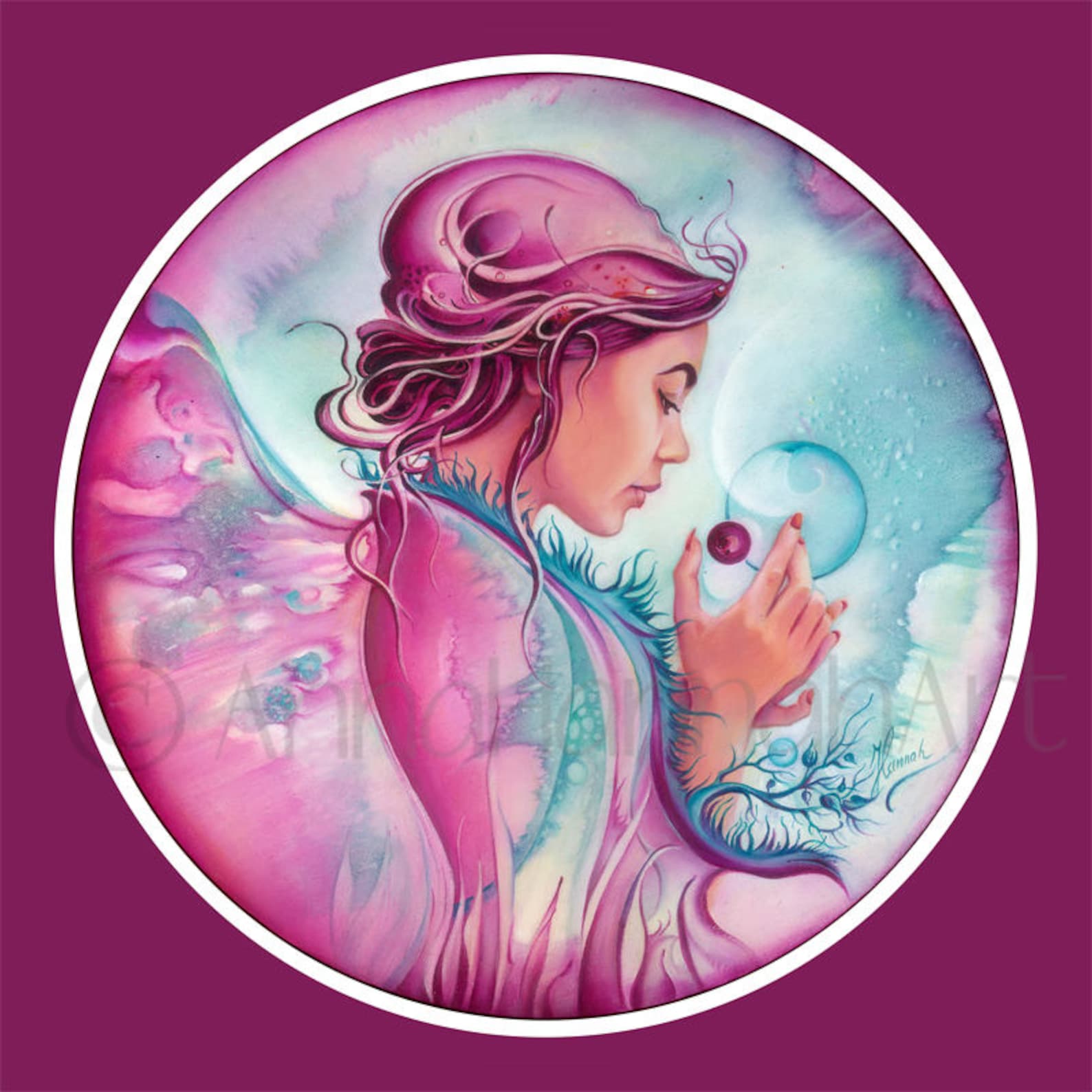 Angel Heal Gaia Earth Day Beautiful Woman Spiritual Portrait Sensual ...