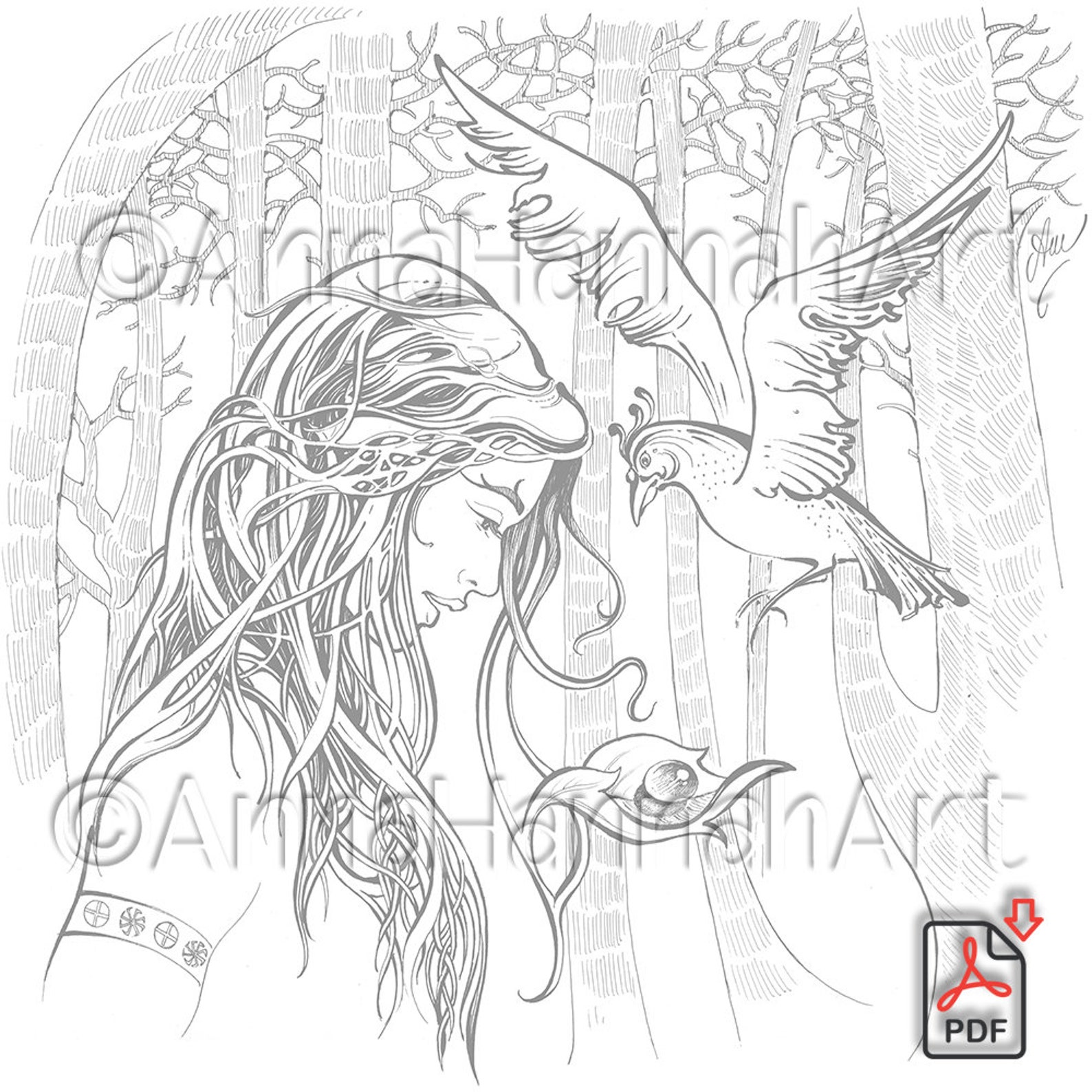 SLAVIC Stories:news From Heavenfrom the Coloring - Etsy