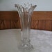 Flared Crystal Vase Vintage Floristware and Home Decor - Etsy