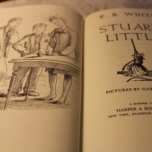 Stuart Little E. B. White Illustrated by Garth Williams 1973 Vintage ...