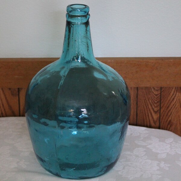 Large Blue Bottle - Etsy