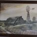 Farm Print Ruane Manning Framed Print Barn and Windmill 1982 Vintage ...