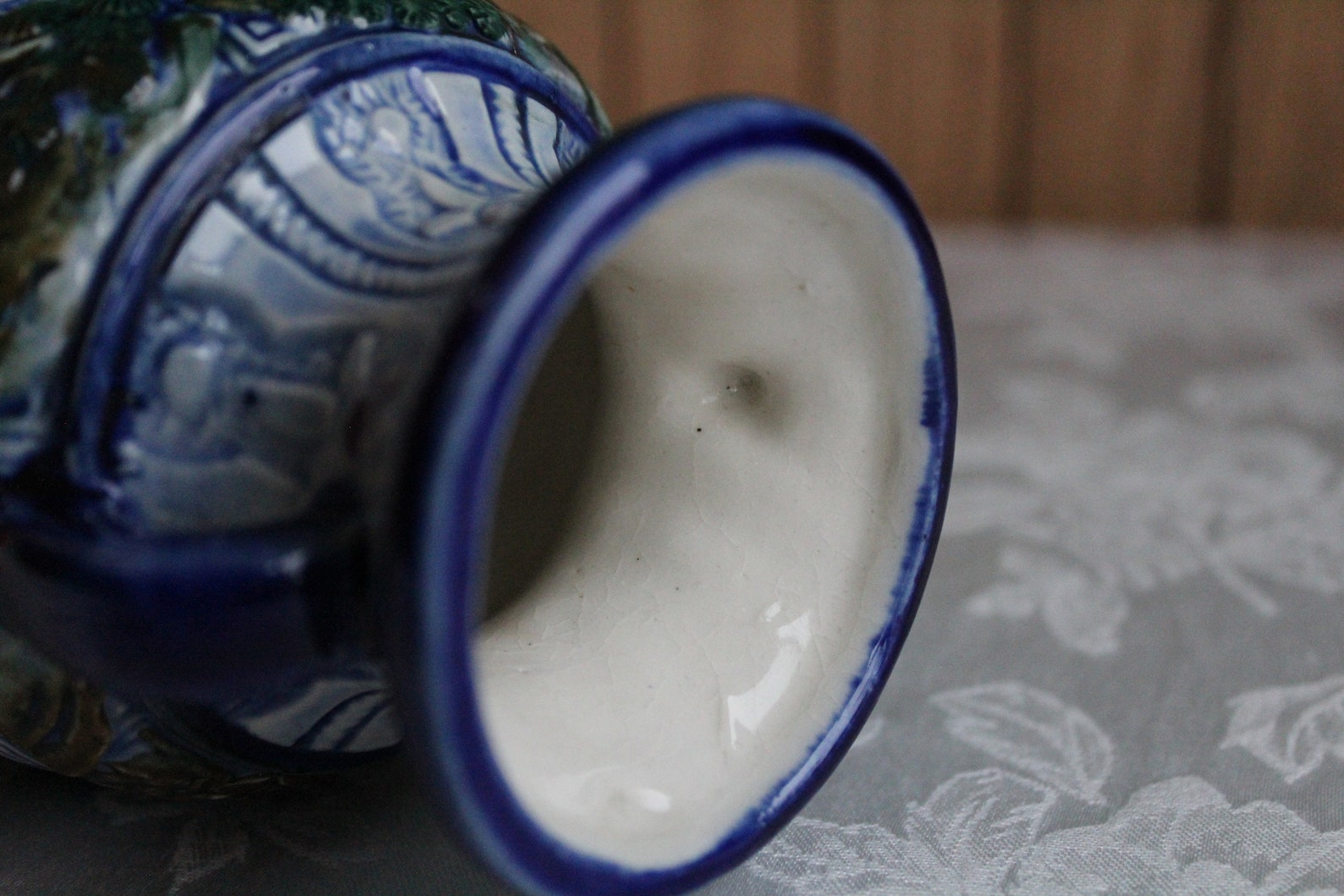 Japanese Ceramic Vase Asian Scenic Countryside Vintage Home Décor and ...