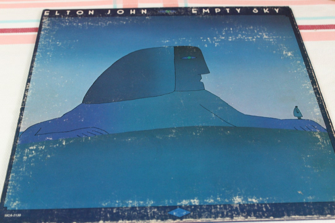 Elton John Empty Sky Vinyl Record 1969 Debut Album Vintage Rock and Roll - Etsy
