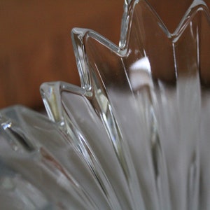 Flared Crystal Vase Vintage Floristware and Home Decor - Etsy