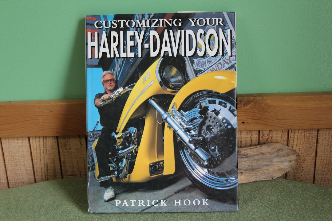 Customizing Your Harley Davidson Patrick Hook 1998 Coffee Table Book - Etsy