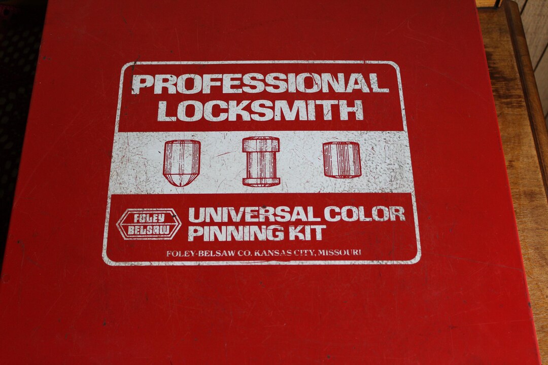 Universal Color Pinning Kit Professional Locksmith Foley Belsaw Vintage ...