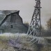 Farm Print Ruane Manning Framed Print Barn and Windmill 1982 Vintage ...