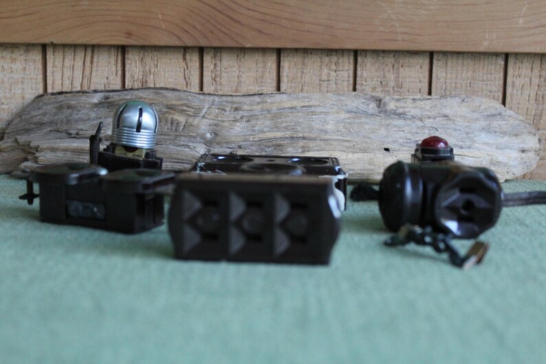 Bakelite Electrical Components Set of Seven (7) Vintage Industrial ...