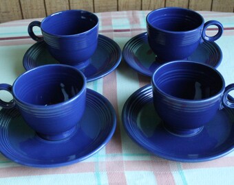 Fiestaware Fiesta Ware Coffee Tea Cups Mugs (set of 7) - Etsy