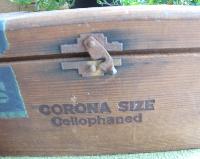 Cigar Boxes, Brooks & Co's Wood Boite Nature Boxes, 1930's - Etsy