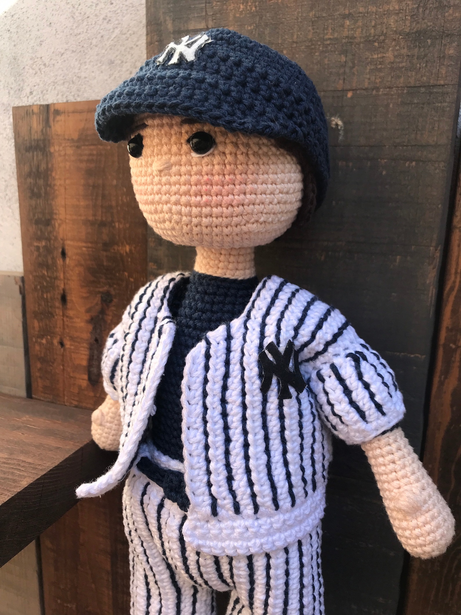 PDF Baseball Player Crochet Pattern Yankees NY Crochet - Etsy