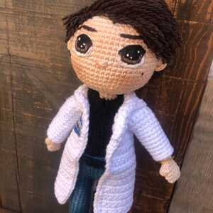 PDF PATTERN Doctor Amigurumi, Doctor Crochet Pattern, Doctor Crochet ...