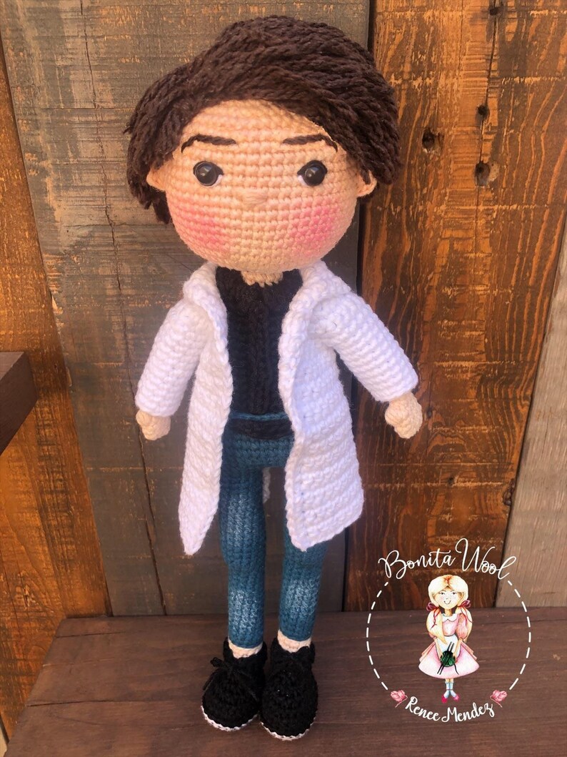 PDF PATTERN Doctor Amigurumi Doctor Crochet Pattern Doctor - Etsy