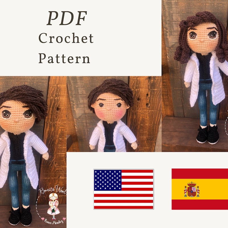 Amigurumi Doctor Pattern - Etsy