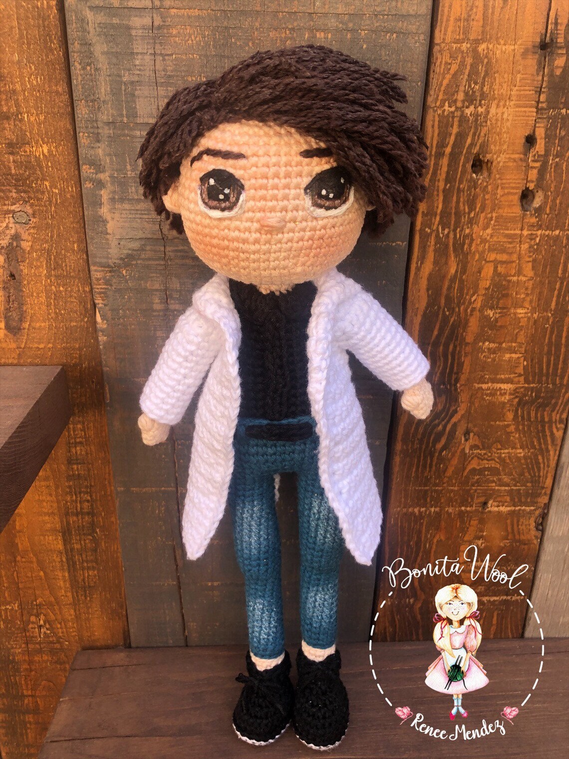 PDF PATTERN Doctor Amigurumi Doctor Crochet Pattern Doctor - Etsy