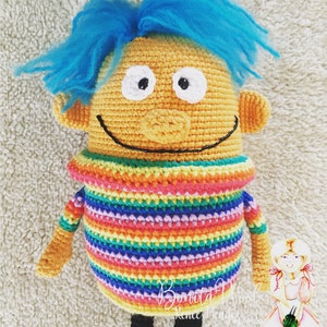 PDF PATTERN Frankie Amigurumi Frankie Crochet Pattern Frank - Etsy