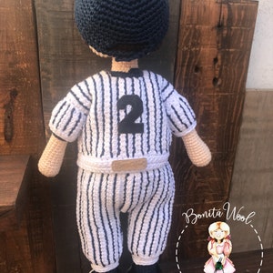 PDF Baseball Player Crochet Pattern, Yankees NY Crochet, Crochet Doll ...