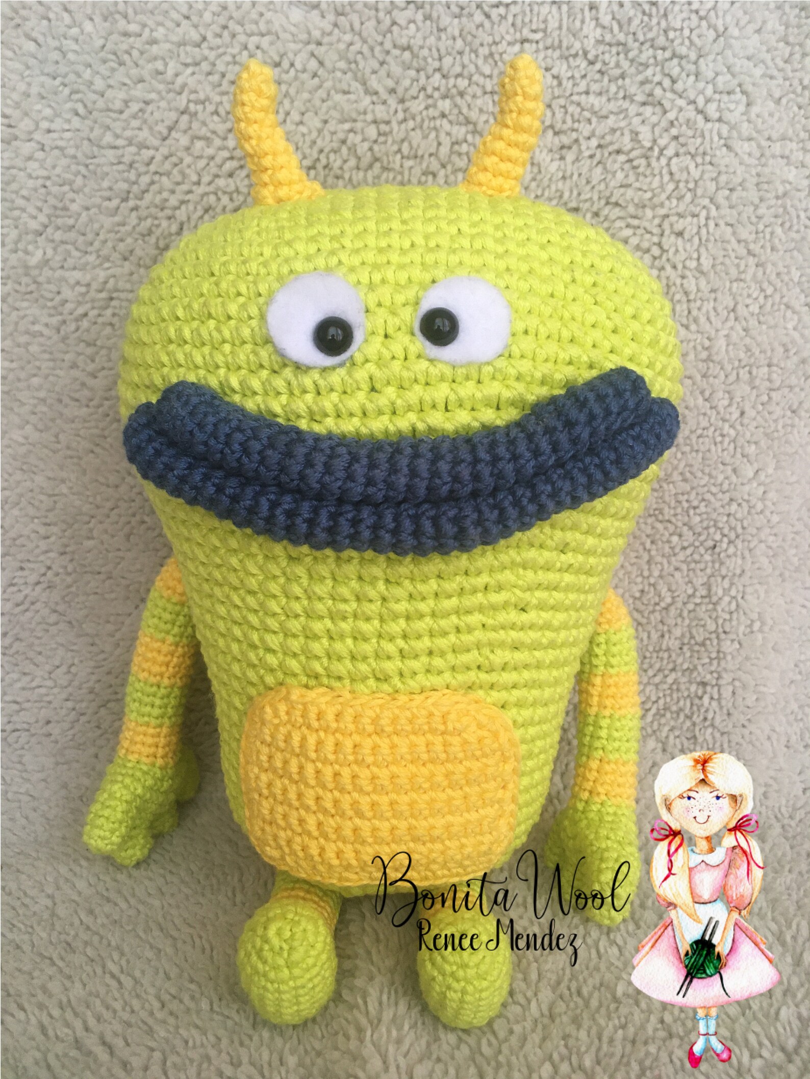 PDF PATTERN SET Frank and Frankie, Frank and Frankie Crochet Pattern ...