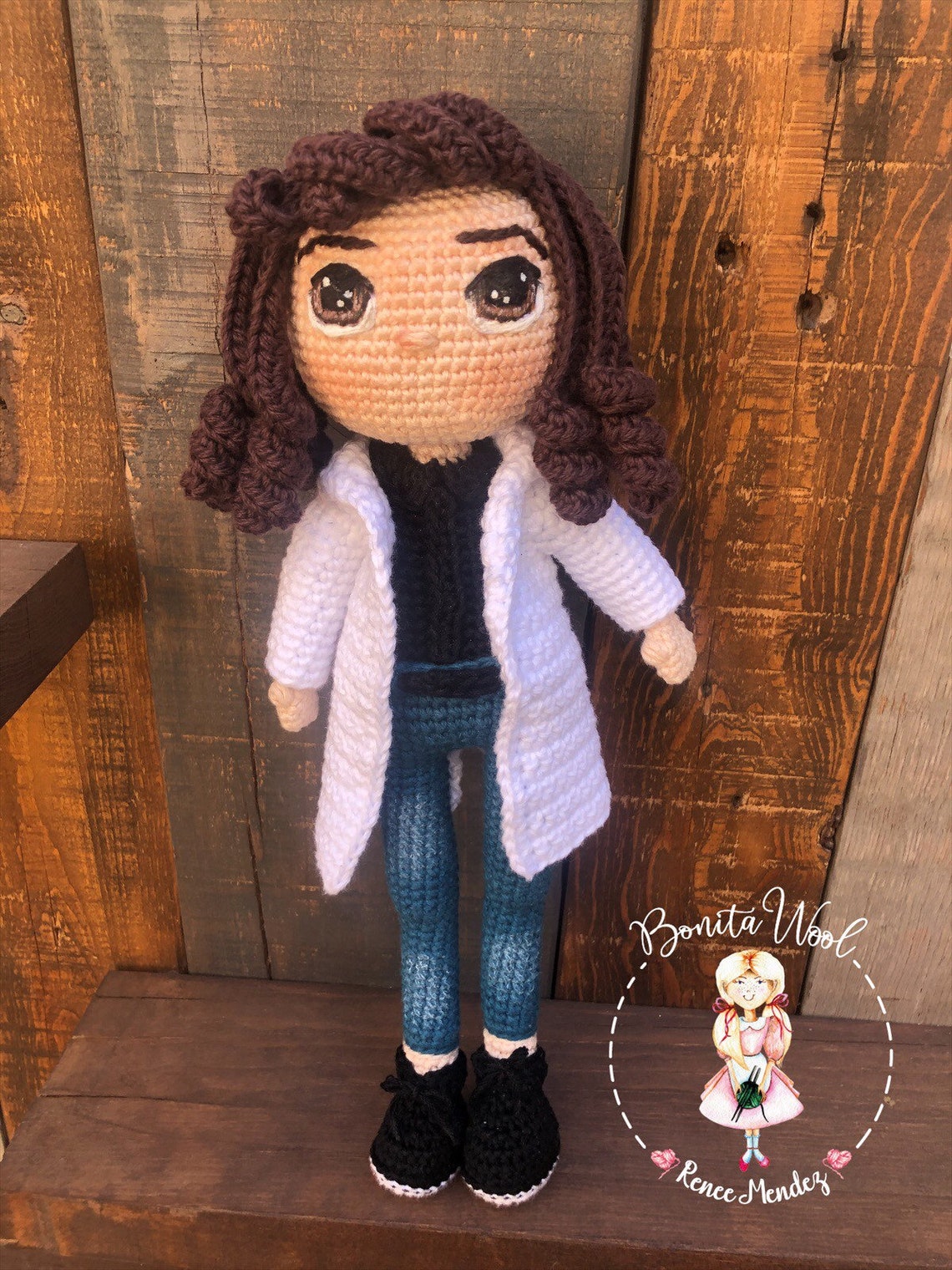 PDF PATTERN Doctor Amigurumi Doctor Crochet Pattern Doctor - Etsy