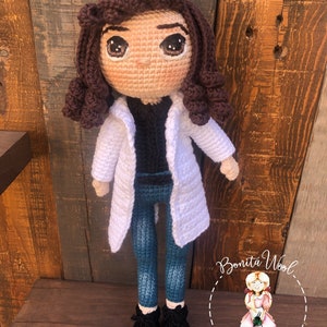 PDF PATTERN Doctor Amigurumi, Doctor Crochet Pattern, Doctor Crochet ...