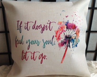 Inspirational Pillow - Etsy