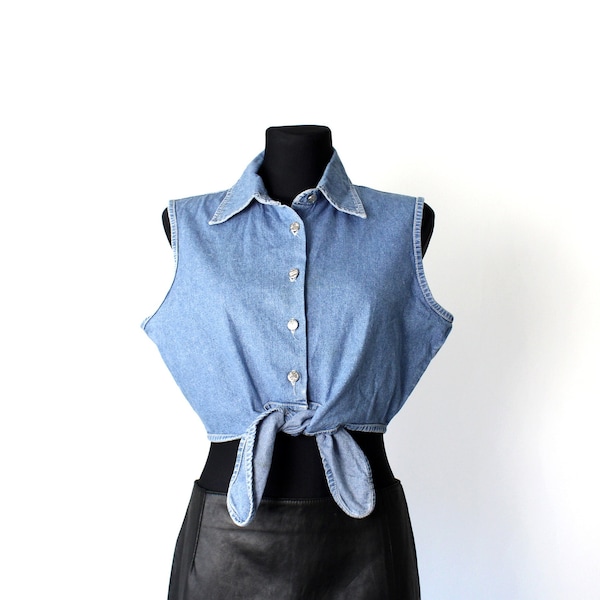 Vintage Midriff Top - Etsy