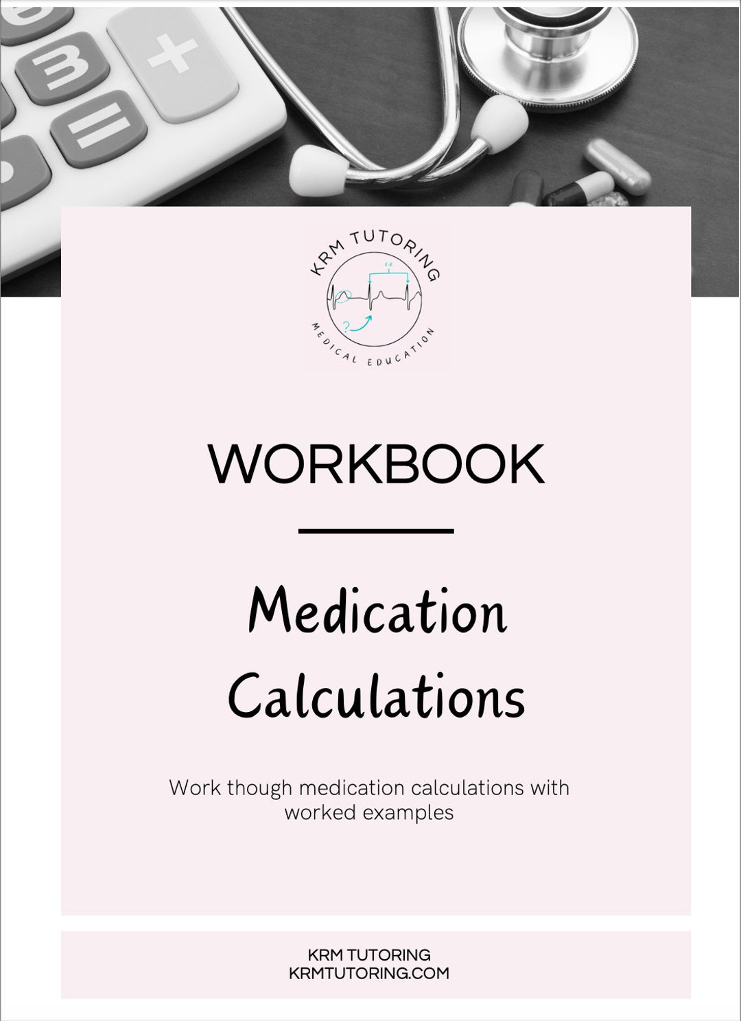 Medication Calculations Workbook - Etsy