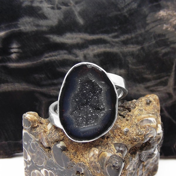 Geode Ring - Etsy