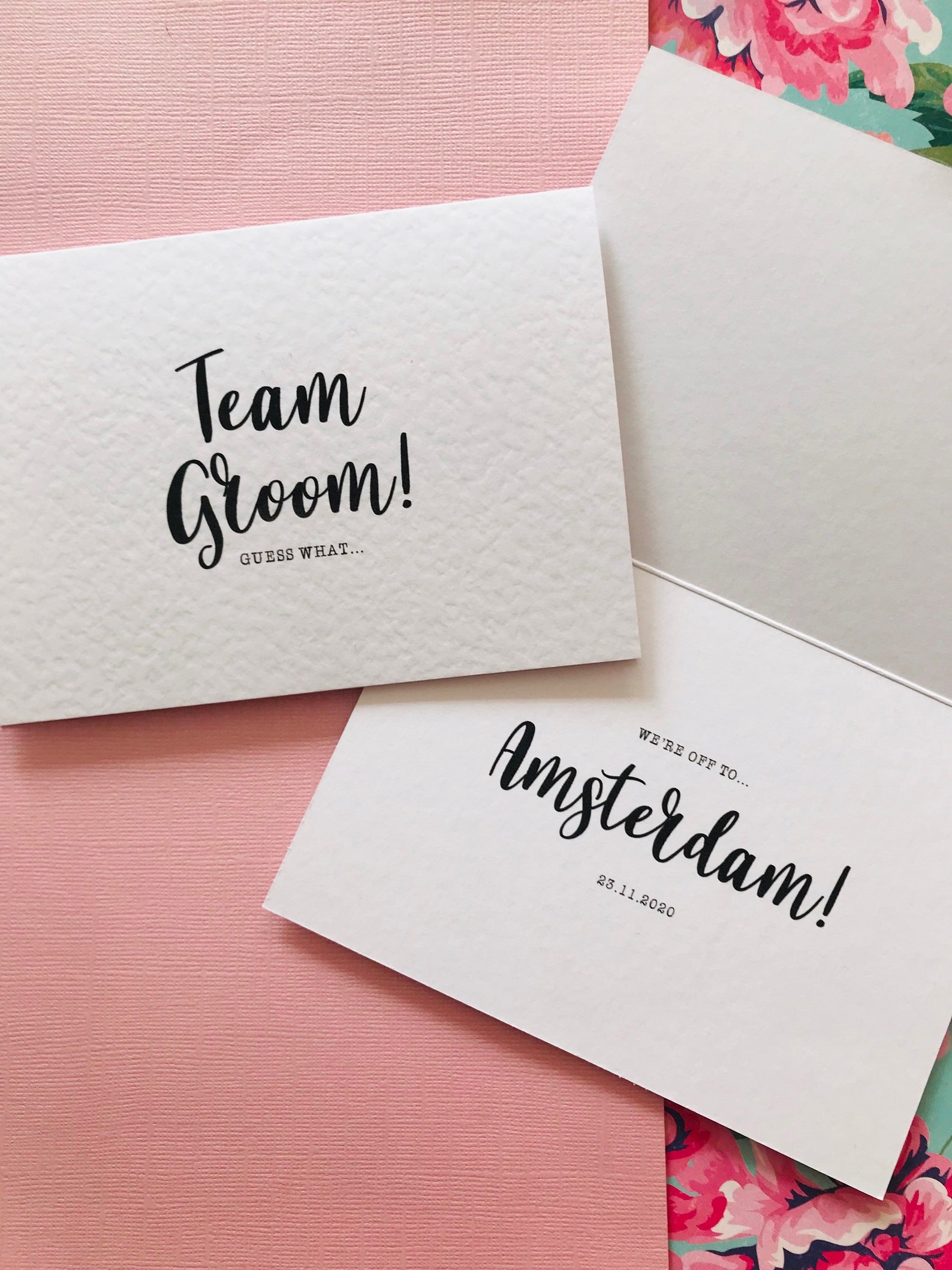 Surprise Hen Do/ Stag Do Holiday Reveal Card. Stag and Hen - Etsy UK