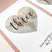 Heart World Map Table Numbers - Etsy
