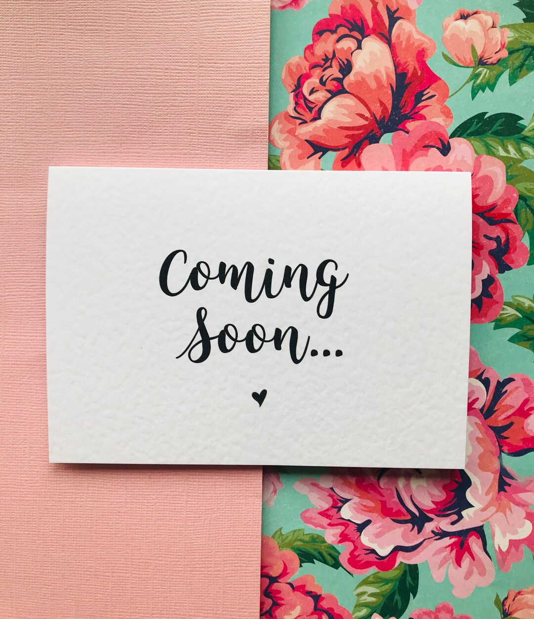 Coming Soon Pregnancy Scan Card - Etsy