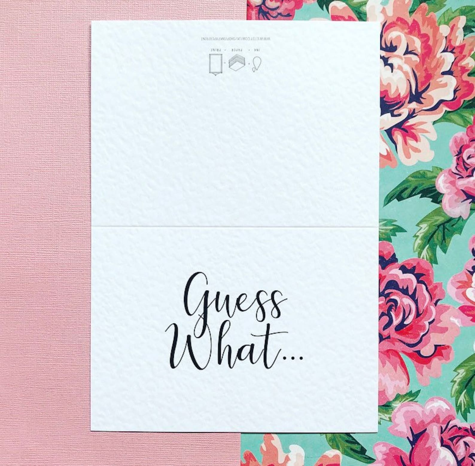 Guess What Surprise Destination/holiday Card - Etsy UK