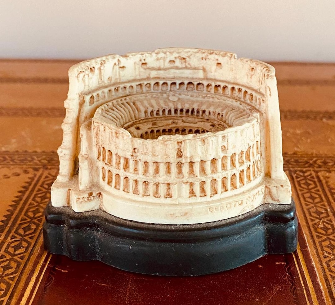 Miniature Coliseum - Rome - Amphitheater - Vintage - Etsy