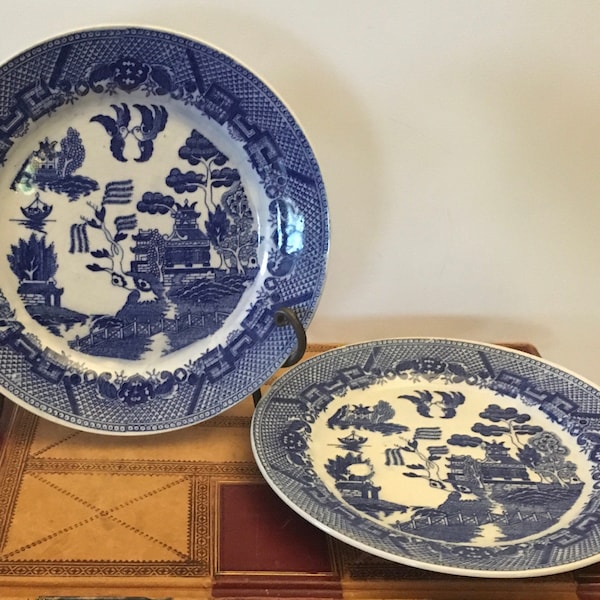 Willow Pattern Plate - Etsy