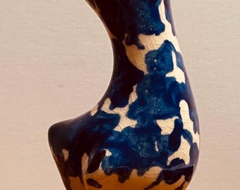 Pie Bird Spongeware Pottery Vintage Pie Vent Collectible Home Decor - Etsy