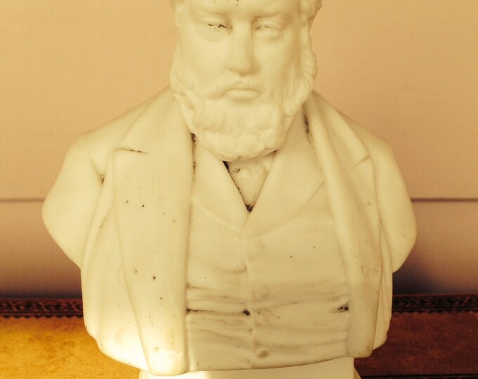 Miniature Parian Bust of Charles Spurgeon - Etsy