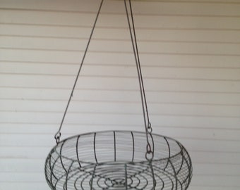 Wire Basket Planter - Etsy