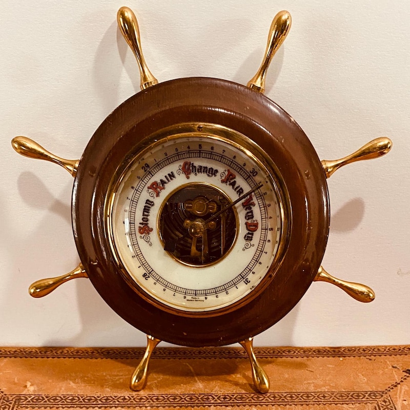 Brass Barometer German - Etsy