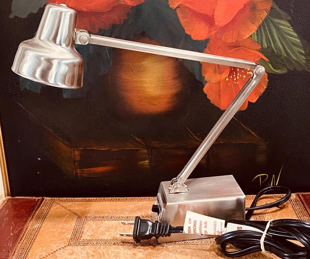 Vintage Tensor Model 1500 Stainless Steel Adjustable Desk Lamp - Etsy