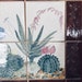 Vintage Hand Painted Cactus & Desert Flowers - Tile Picture - Original ...